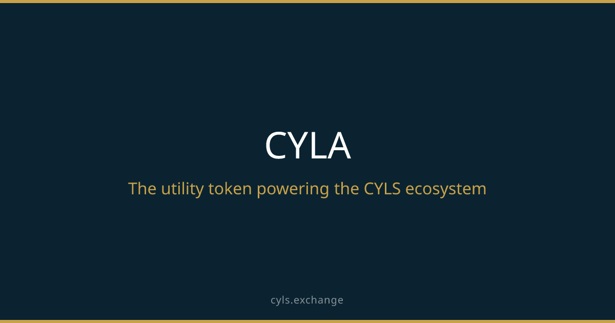 Buy CYLA, Community Token | CYLS Exchange